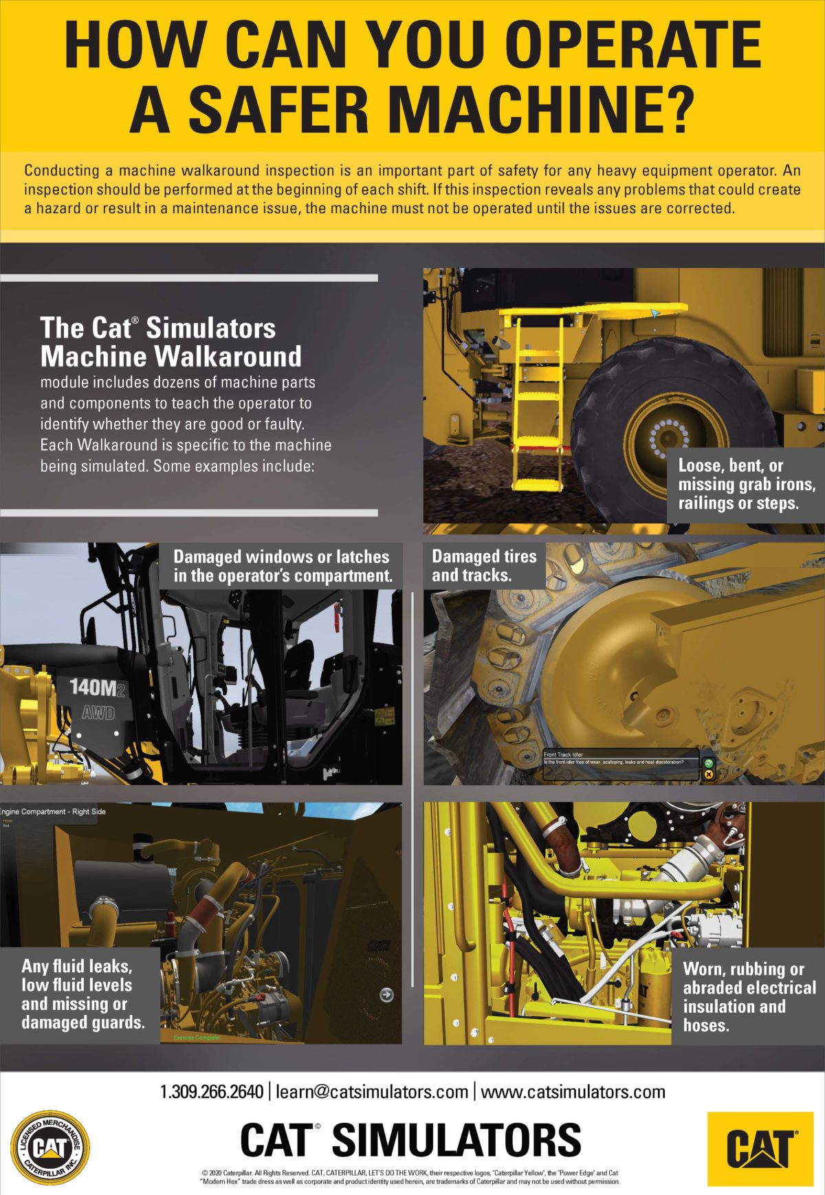 How Can You Operate a Safer Machine? - Cat® Simulators