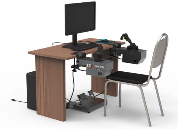 Cat® Simulators Offers More Compact, Portable Training with SimLite Dozer - CAT® SIMULATORS