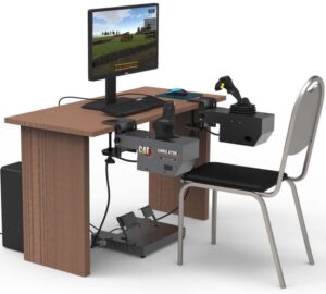 Cat® Simulators Offers More Compact, Portable Training with SimLite Dozer - Cat® Simulators