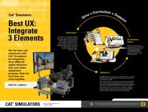 Cat® Simulators Best User Experience Infographic - CAT® SIMULATORS
