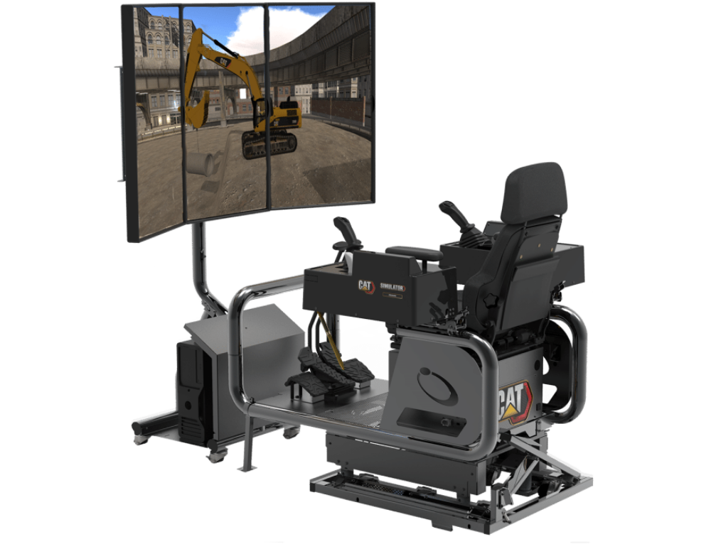 New Cat® Simulators VR Paving System Teaches Operators Foundational Skills - Cat® Simulators