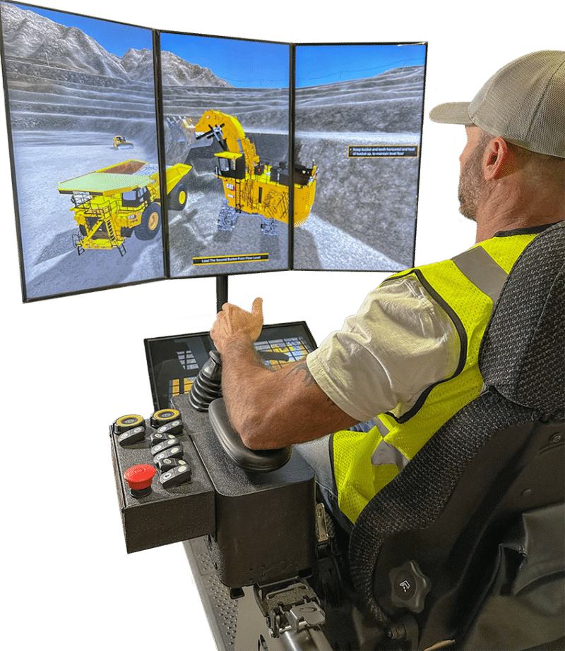 Cat® Simulators New Hydraulic Mining Shovel System Builds Operator ...
