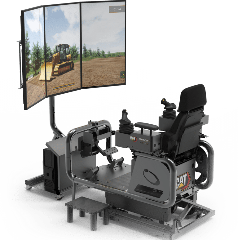 Nouveau système de simulation de petit bulldozer Cat® Simulators - CAT ...