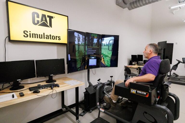 CAT® SIMULATORS - Authentic Caterpillar Controls