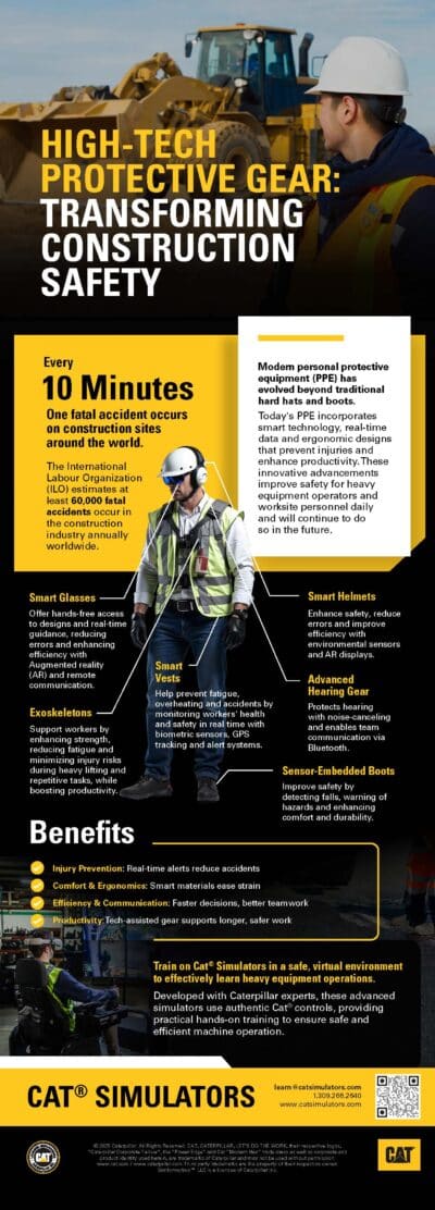 High Tech PPE Infographic